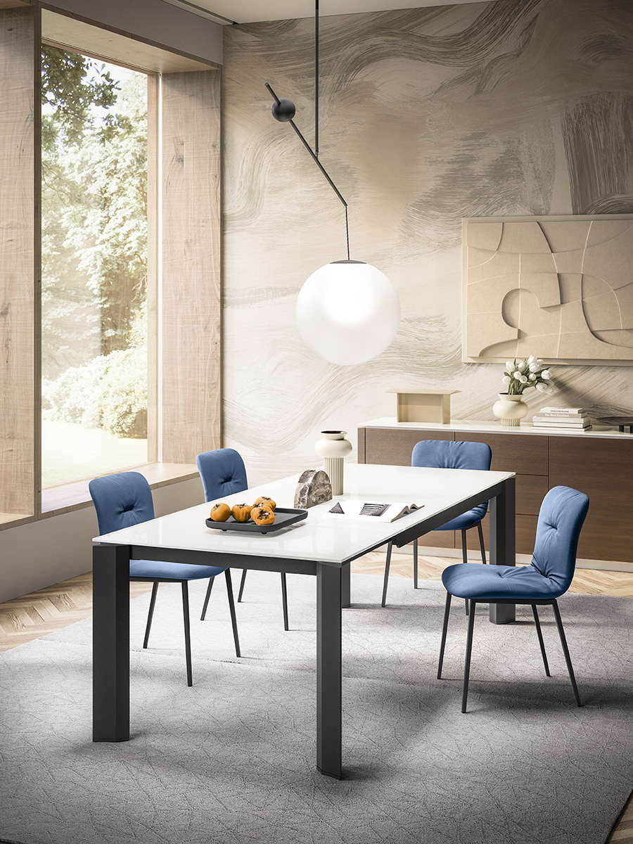 CS4097-R Delta Dining Table by Calligaris