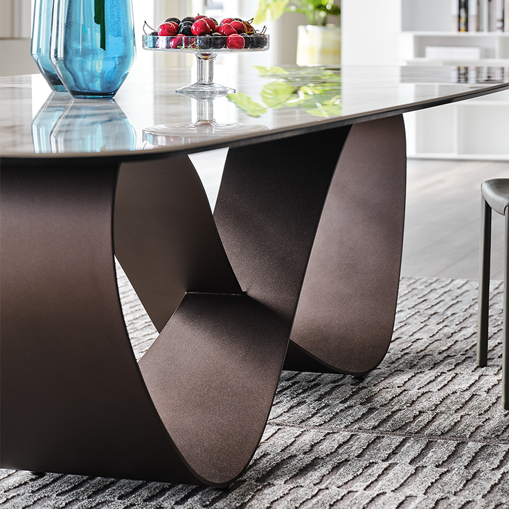 Butterfly Keramik Dining Table by Cattelan Italia