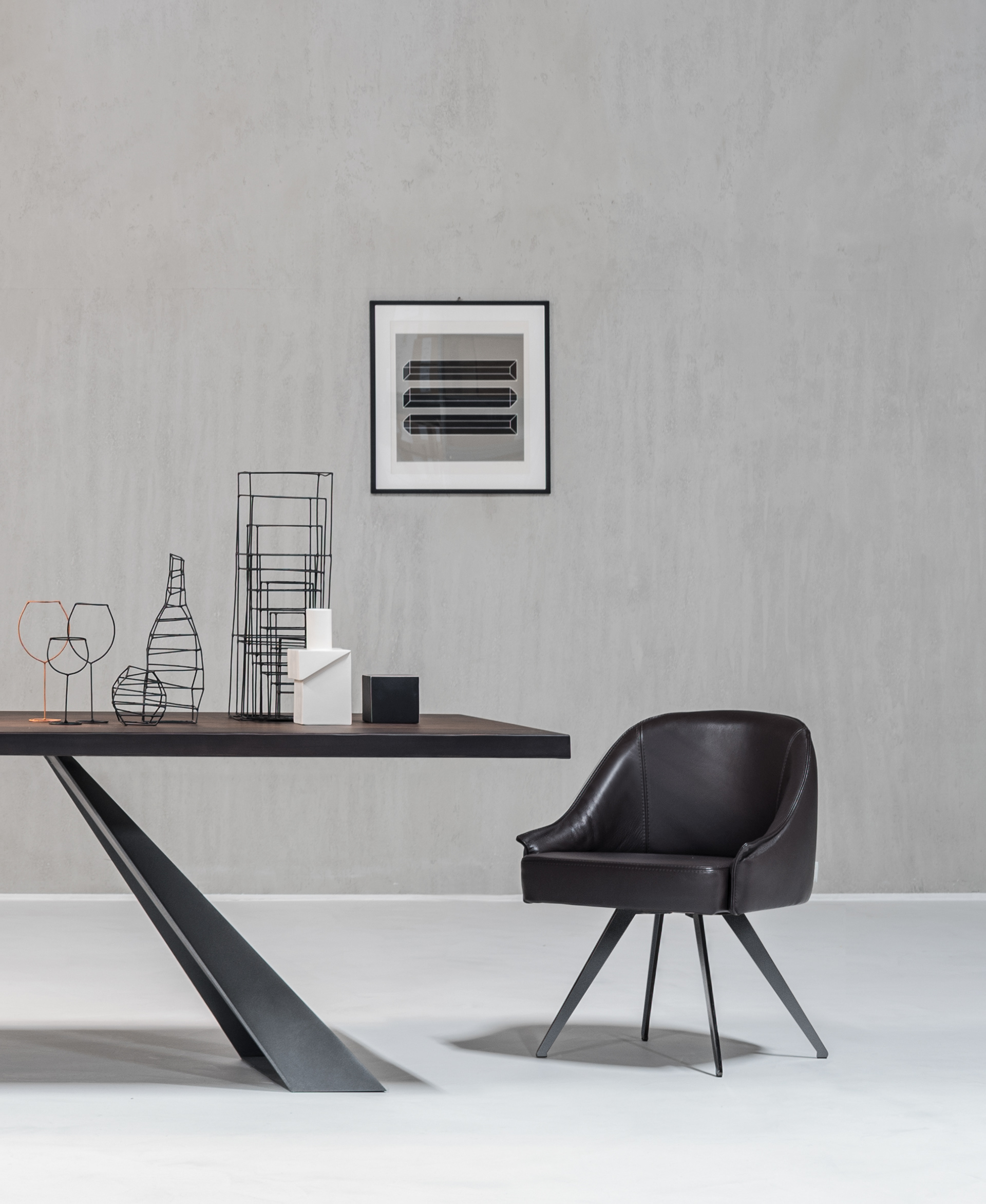 Boheme Chair with Armrests by Cierre